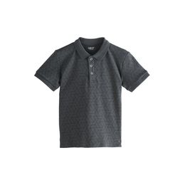 next Poloshirt Jungen Gr&ouml;&szlig;e 152 dunkelgrau / schwarz