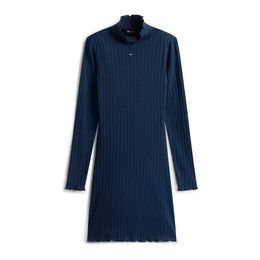 Tommy Jeans Kleid Damen Gr&ouml;&szlig;e 38 navy Winterkleid