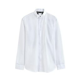 next Button Up Shirt male White size 19