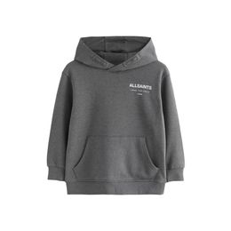 smALLSAINTS Hoodie Jungen Gr&ouml;&szlig;e 122 dunkelgrau / wei&szlig;