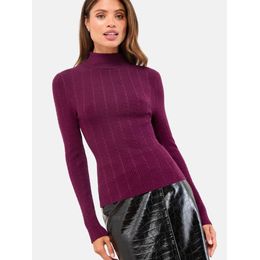 Lipsy Pullover Damen Größe S weinrot