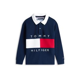 Tommy Hilfiger Poloshirt 'HERITAGE' Jungen Gr&ouml;&szlig;e 104 navy / rot / wei&szlig;