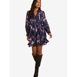 Love & Roses Shirt Dress female Purple size 18