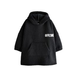 next Sweatshirt Jungen Gr&ouml;&szlig;e 116 schwarz / wei&szlig;