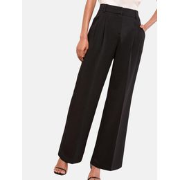 Lipsy Pleat-Front Pants female Black size 8