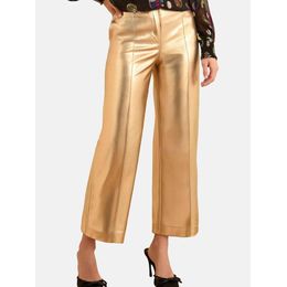 love & roses Hose Damen Größe 44 gold