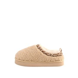Lipsy Slipper Damen Gr&ouml;&szlig;e 38 beige / braun