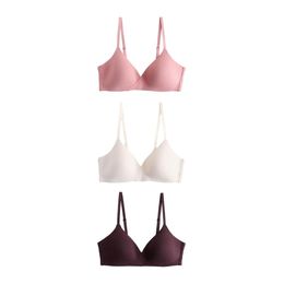 next Bra female Pink, Red, White size 80