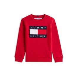 Tommy Hilfiger Sweatshirt 'Heritage' boy Red size 74