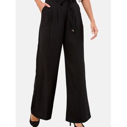 Lipsy Pleat-Front Pants female Black size 10