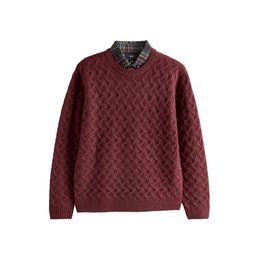 next Pullover Herren Gr&ouml;&szlig;e XL gelb / pink / dunkelrot / schwarz / wei&szlig;