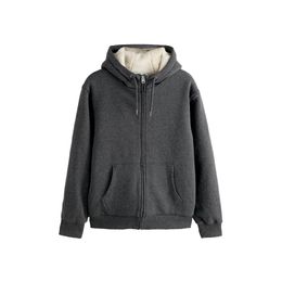 next Fleecejacke Herren Gr&ouml;&szlig;e M basaltgrau
