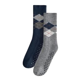 next Socken Herren Gr&ouml;&szlig;e 39/42.5 navy / braun / graumeliert / wei&szlig;