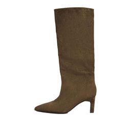 Lipsy Stiefel Damen Gr&ouml;&szlig;e 40/40.5 oliv Winterschuhe