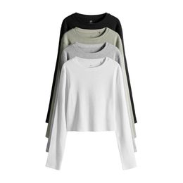 The Set Shirt female Grey, Green, Black, White size S