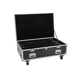 ROADINGER Flightcase PRO 4x Led-Bar 8 Swing mit Rollen