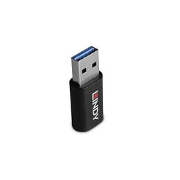 Lindy 71264 USB 2.0 Typ A an C Datenblocker - USB Typ A Stecker an C Kupplung