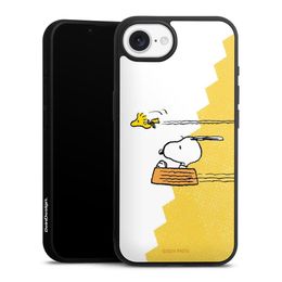DeinDesign iPhone 16e Handy Gallery Case Handyh&uuml;lle 9H Geh&auml;rtetes Glas R&uuml;ckseite H&uuml;lle Snoopy Peanuts Children Gallery Case