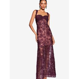Lipsy Abendkleid Damen Gr&ouml;&szlig;e 42 cyclam Winterkleid