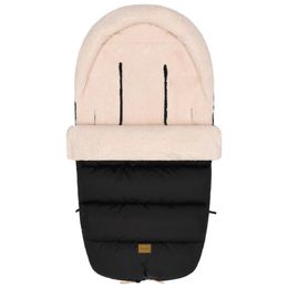 Jimmylee FU&szlig;SACK, schwarz, F&uuml;llung: Polyester, 50x100 cm, Winterfu&szlig;sack, Gurtschlitze, Baby on Tour, Kinderwagen, Kinderwagen-Zubeh&ouml;r, Fu&szlig;sack Kinderwagen