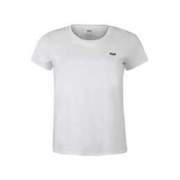 LEVI'S&reg; PLUS Levi's Plus T-Shirt 'The Perfect Tee ' Damen Gr&ouml;&szlig;e 5XL/6XL rot / wei&szlig;