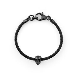 Philipp Plein Jewellery Bracelet 'LINKED' male Black size One Size