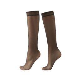 CALZEDONIA Socks 'Sheer' female Black size One Size