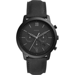 Fossil Analog Watch male Black size One Size