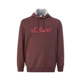 s.Oliver Men Big Sizes Sweatshirt male Brown size 3XL