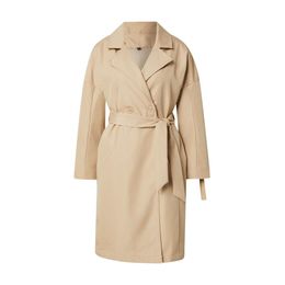 Trendyol Between-Seasons Coat female Beige size 34