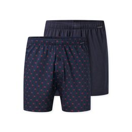 Schiesser Herren Weiter Boxer "Boxershorts Multipacks", Gr. 6sortiert 13, Single Jersey, Obermaterial: 100% Baumwolle, Unterhosen, ideal als
