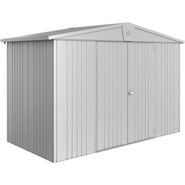 Ger&auml;tehaus BioHort "Europa Gr. 4A, verschiedene Farben", silber, metallic, Stahl, Ger&auml;teh&auml;user, Qualit&auml;ts-Ger&auml;teschuppen aus Metall