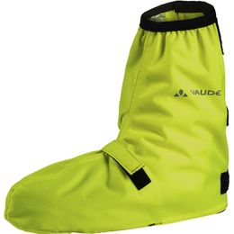 Fahrrad-Überschuh Vaude "BIKE GAITER SHORT", Gr. 44/46 (L), gelb (neon gelb), Schuhüberzieher