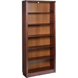 Regal HEINE HOME, braun, B:80cm H:95cm T:30cm, Holz, Regale, Bücherregal Standregal