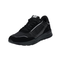 Marc O'Polo Sneaker MARC O'POLO "Marc O'Polo Sneaker Leder/Mesh", Damen, Gr. 44, schwarz, Leder, Textil, Schuhe Sneaker