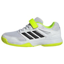 adidas Performance Sportschuh 'Speedcourt' Damen Gr&ouml;&szlig;e 13.5k apfel / schwarz / wei&szlig;