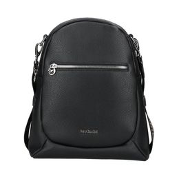 Cityrucksack Nero Giardini "Nero Giardini Taschen Lederimitat", Damen, schwarz, Lederimitat, Rucksäcke Cityrucksack