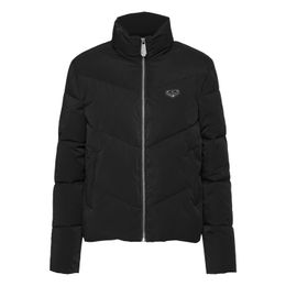 Blouson Philipp Plein "Jacke", Damen, Gr. M, 02, schwarz, Obermaterial: 100% Polyester; Futter: 100% Polyester; Füllung: 100% Polyester, Jacken Blouson