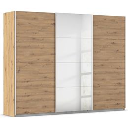 Schwebetürenschrank Rauch "Kleiderschrank Schrank OTTO´S CHOICE Garderobe AGORDO", eiche artisan, B:271cm H:210cm T:62cm, Holzwerkstoff, Schränke, Schwebetürenschrank, Top Innenausstattung, in 4 Breiten und 2 Höhen MADE IN GERMANY, Topseller