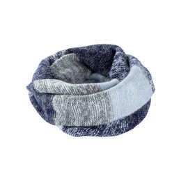 Loop bonprix "Loop Schal", Damen, blau (puderblau, tiefseeblau, grau), Obermaterial: 100% Polyacryl, Modet&uuml;cher Loop, Loop Schal
