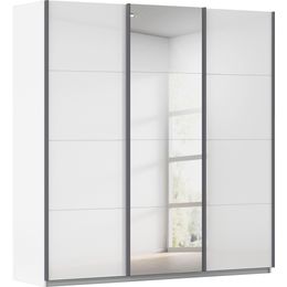 Schwebet&uuml;renschrank Rauch "Kleiderschrank Schrank OTTO&acute;S CHOICE Garderobe AGORDO", wei&szlig; (alpinwei&szlig;, hochglanz wei&szlig;), B:203cm H:210cm T:62cm, Holzwerkstoff, Schr&auml;nke, Schwebet&uuml;renschrank, Top Innenausstattung, in 4 Breiten und 2 H&ouml;hen MADE IN GERMANY, Topseller