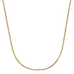 Collierkettchen Vivance "585 Gold Ankerkette 42cm", gelb, Halsketten, Damen, 42cm, Gold, L: 42 B: 2mm, glänzend, Goldkette Ketten ohne Anhänger, B:2mm