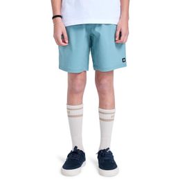 Shorts Element "Chillin Classic 15.7"", Jungen, Gr. 14(155-164cm), blau (trellis), 50% Baumwolle, 48% Baumwolle, 2% Elasthan, Hosen Shorts
