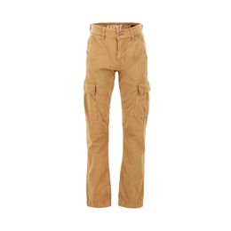 Cargohose Alpha Industries "Agent Pant", Herren, Gr. 31, Normalgrößen, grün (khaki), Obermaterial: 100% Baumwolle; Futter: 100% Baumwolle, Hosen Cargohose