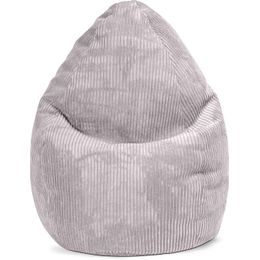 Sitzsack MAGMA HEIMTEX "BeanBag SHARA XL", grau, B:110cm, Bezug: 100% Polyester, Sitzsäcke, Sitzsack