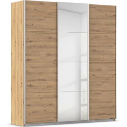 Schwebetürenschrank Rauch "Kleiderschrank Schrank OTTO´S CHOICE Garderobe AGORDO", eiche artisan, B:203cm H:229cm T:62cm, Holzwerkstoff, Schränke, Schwebetürenschrank, Top Innenausstattung, in 4 Breiten und 2 Höhen MADE IN GERMANY, Topseller