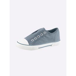 Andrea Conti Damen Sneaker, Gr. 36jeansblau, Textil, Schuhe
