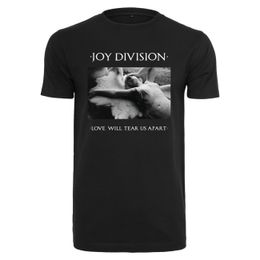 T-Shirt Merchcode "Merchcode Herren Joy Division Tear Us Apart Tee", Damen, Gr. M, schwarz, 100% Baumwolle, unifarben, normal, Rundhals, Shirts T-Shirt