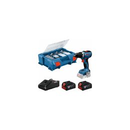 Bosch Akku-Bohrschrauber GSR 18V-65 mit 2 x Akku GBA 18V 4.0Ah (06019N3207)
