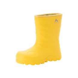 Gummistiefel McKINLEY "Rock Jr", M&auml;dchen, Gr. 32, gelb, Schuhe Gummistiefel, gef&uuml;ttert